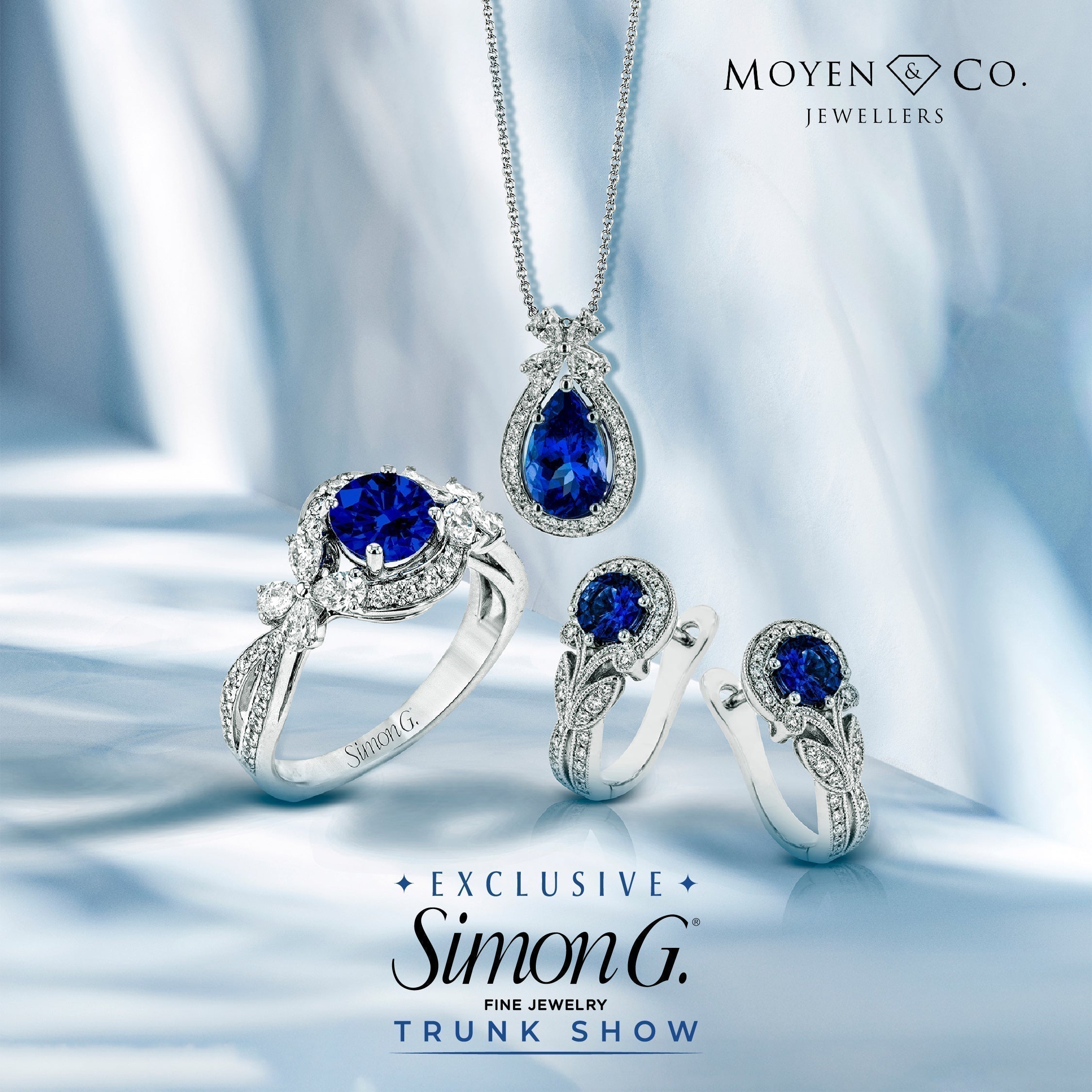 Trunk Show: Simon G. Gemstone Jewelry | Events | Moyen & Co. Jewellers